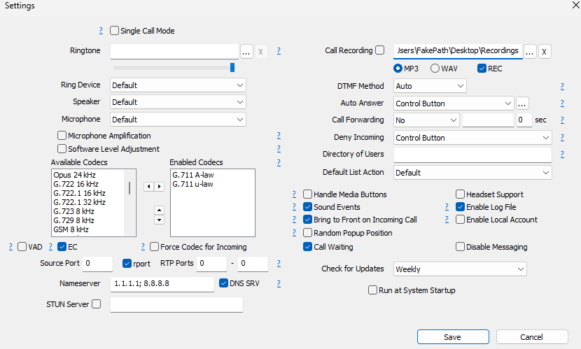 modulus VoIP SoftPhone για Windows OS | modulus.gr