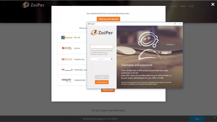 Zoiper V5 για Windows OS | modulus.gr